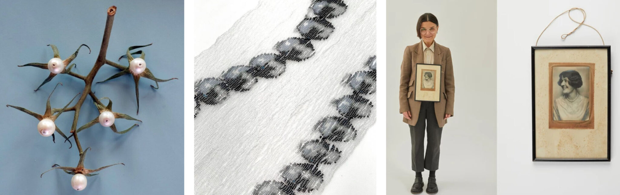 Use of pearls in performance art - Sayuri